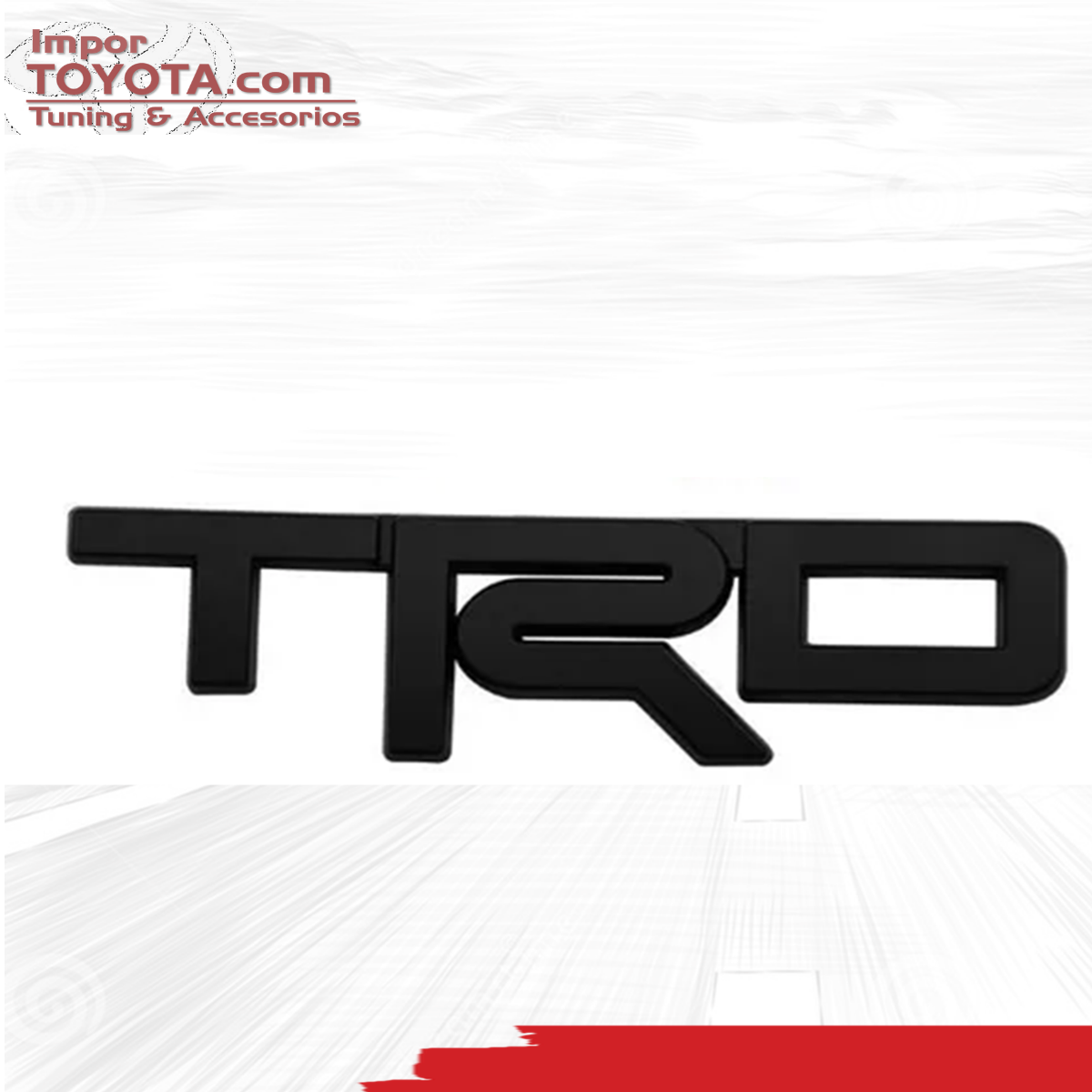 Emblema TRD Metalico en Alto Relieve – importoyota.colombia